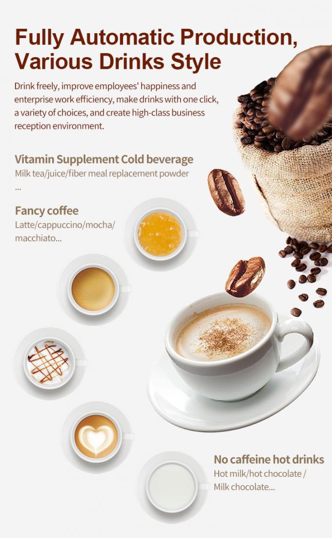 MDB Protocol Fully Automatic Coffee Powder Vending Machine H 700mm