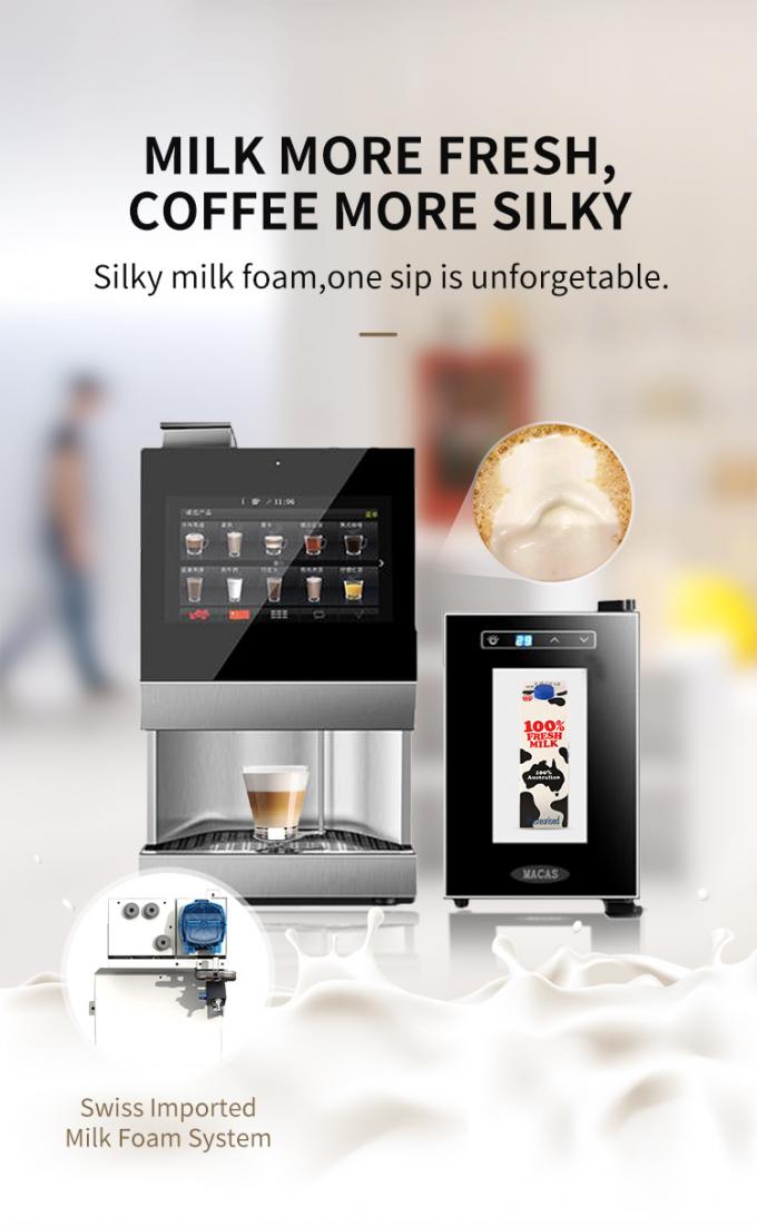 CE MDB Protocol Fresh Milk Coffee Vending Machine H700mm