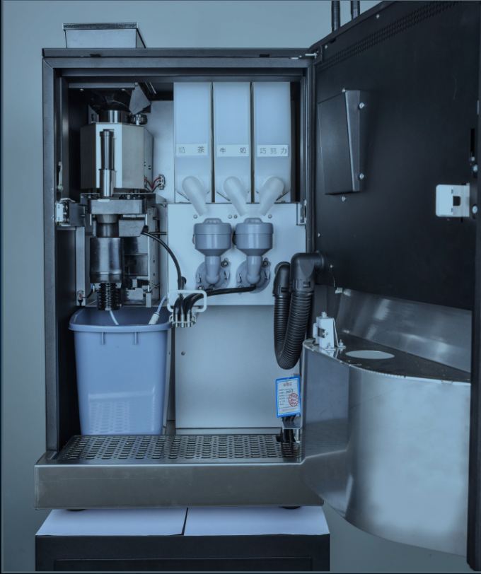 Scan QR Code Commercial Coffee Vending Machine Touch Screen Automatic ...