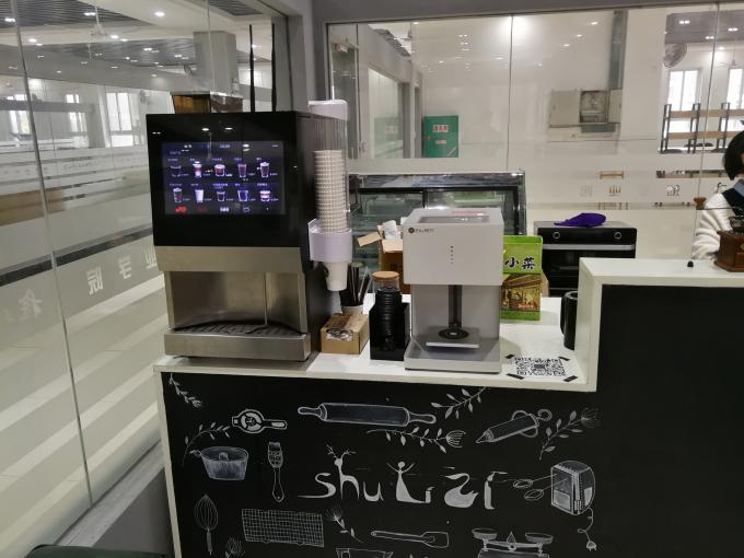Touch Screen Automatic Countertop Coffee Vending Machine Remote Control