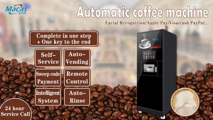 OEM Commercial Coffee Vending Machine Electrostatic Ice Coffee Vending ...