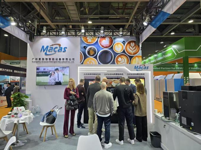 MACAS' Star Products Shine at 2025 Asia Vending and Smart Retail Expo