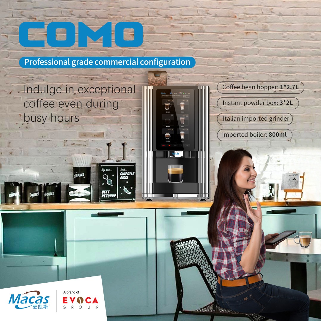 Espresso Coffee Vending Machine With Payment System OEM
