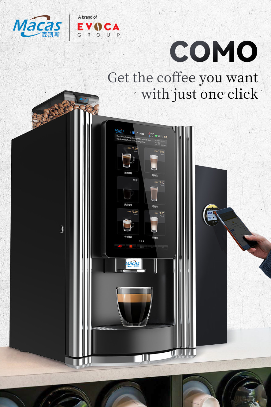 15.6 Inch Touch Screen Coffee Vending Machines