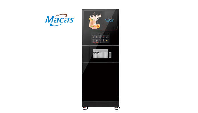Sheet Metal Body Instant Coffee Vending Machine with Direct Connection ...