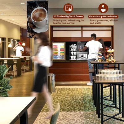MDB Protocol Self Service Countertop Coffee Vending Machine For Business